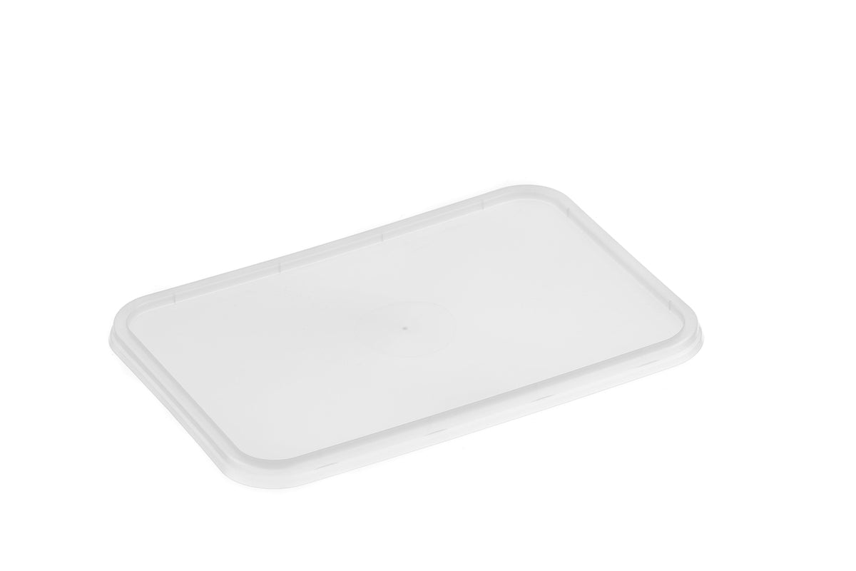 Rectangular Plastic Food Container Lid – Pack-Mart
