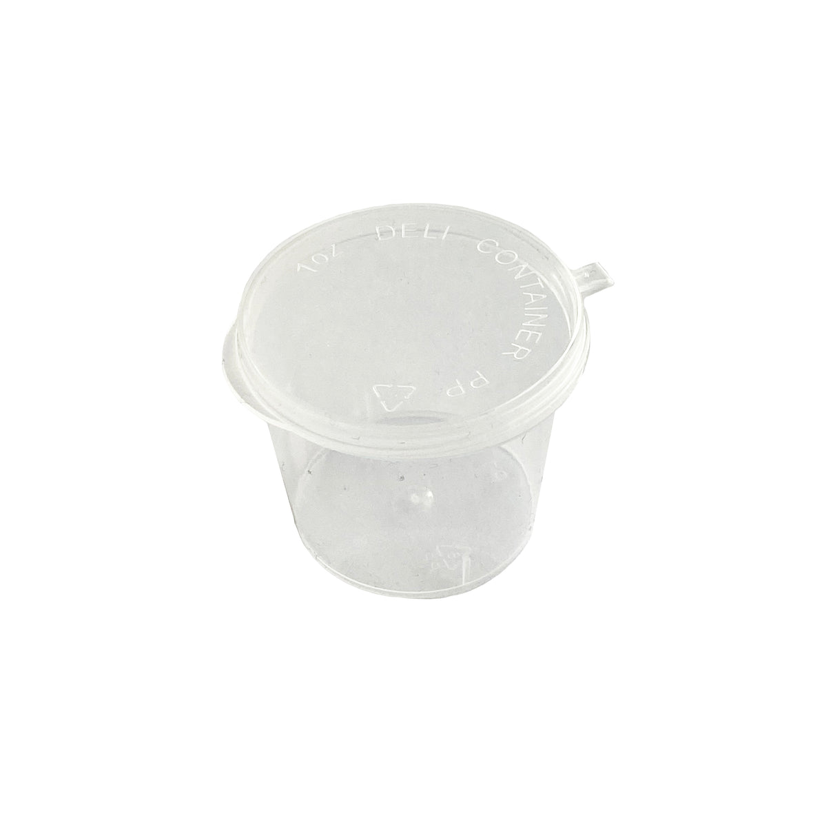 Plastic Sauce Container with Hinge Lid – Pack-Mart